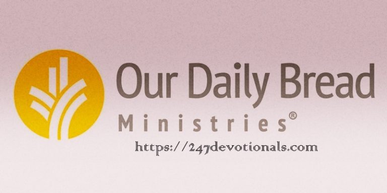 Our Daily Bread 23 April 2018 Devotional – The Secret of Peace - Daily ...