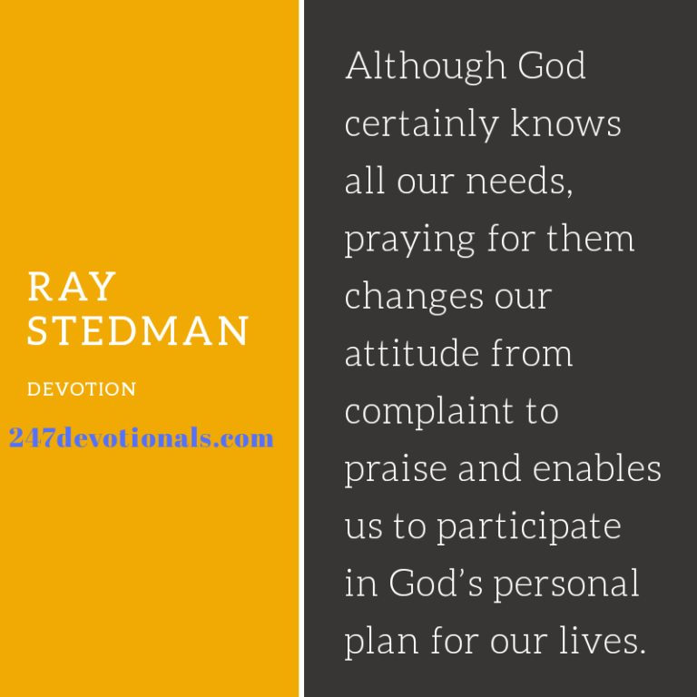Ray Stedman Sermons Archives - Daily Inspirational devotionals