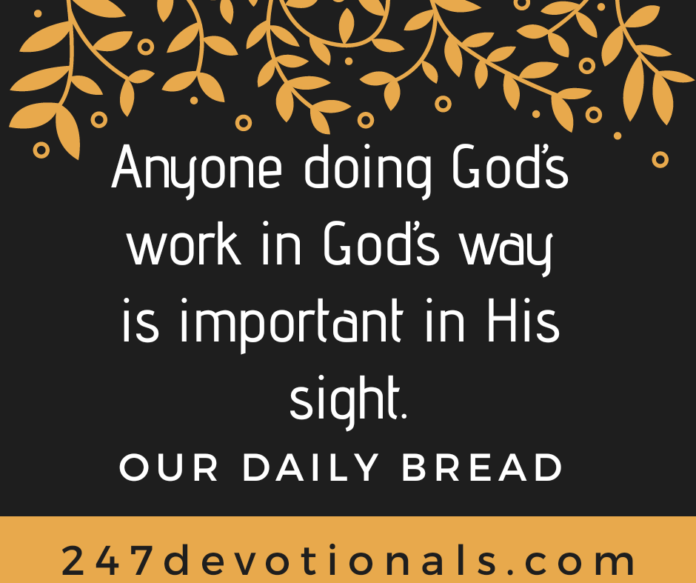 Our Daily Bread Devotional Working Together For Jesus 10 March 2025
