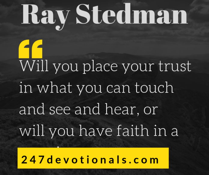 Ray Stedman devotional Archives - Daily Inspirational devotionals